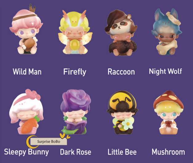 Dimoo Forest Night Series Blind Box Confirmed Figure Trend Toys Gift | eBay
