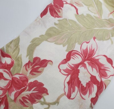 3 Sisters Fabric Seaside Rose Cotton/Linen Moda Floral Sew Quilt FAT ...