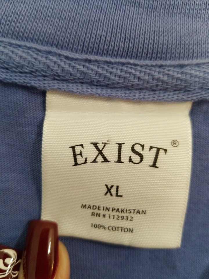 NWT EXIST Men's Casual Sweater Ombre Long Sleeve Crewneck Clearwater FL ...