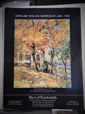 EDWARD REDFIELD ART PIECES VTG ORIG 2009 ADVERTISEMENT | eBay