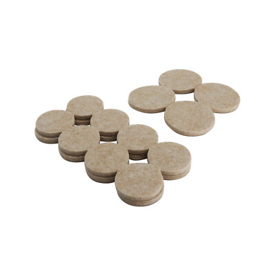 Surface Gard 29 - 38mm Beige Round Adhesive Felt - 20 Pack | eBay Australia