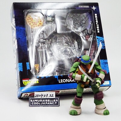 TMNT LEONARDO REVOLTECH FIGURE NICK TEENAGE MUTANT NINJA TURTLES Japan ...