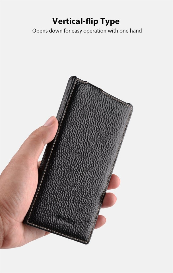 Genuine Leather Flip Case For Samsung Galaxy S25 S24 Ultra Plus ...
