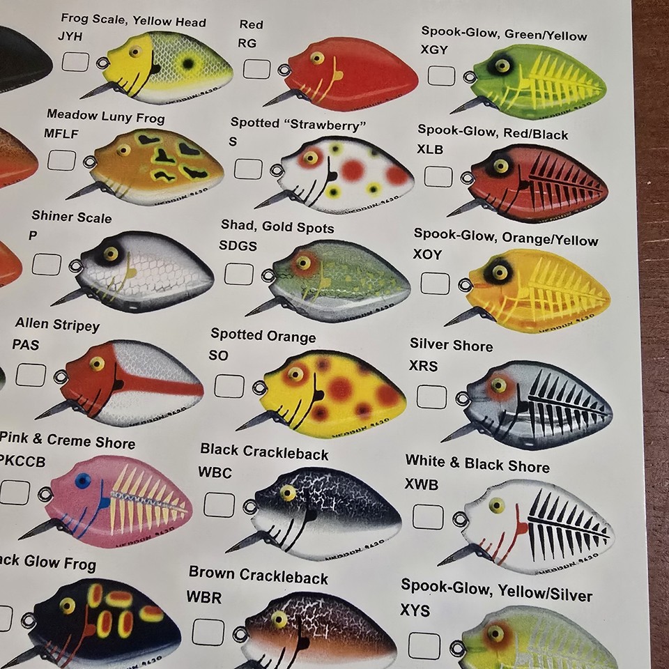 Original 2005 Heddon Punkinseed 9630 Fishing Lure Collector Series ...