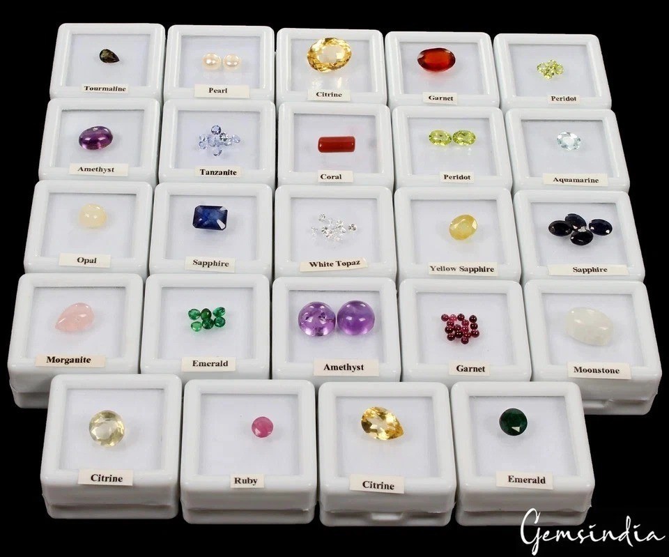 70 Pcs Estate Genuine Semi Precious Loose Gemstone Lot Collection 200 ...