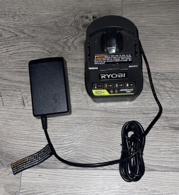 OEM Ryobi Battery Charger P118B ONE+ 18V Lithium Dual Battery Fast ...
