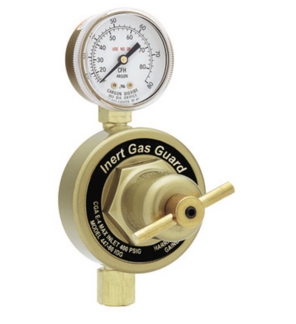 Harris Calorific 447-80 IGG Inert Gas Guard Flowgauge Regulator for ...