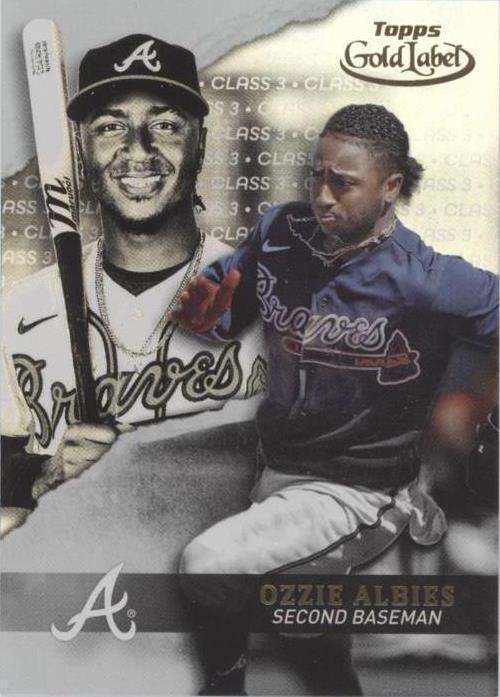 2020 Topps Gold Label - Ozzie Albies #7 Class 3 for sale online | eBay