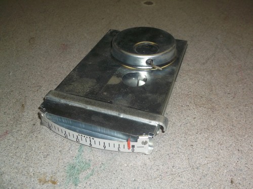 Taylor Transcope Chart Recorder Frame Piece w/ 0-20 Output Gauge *FREE ...