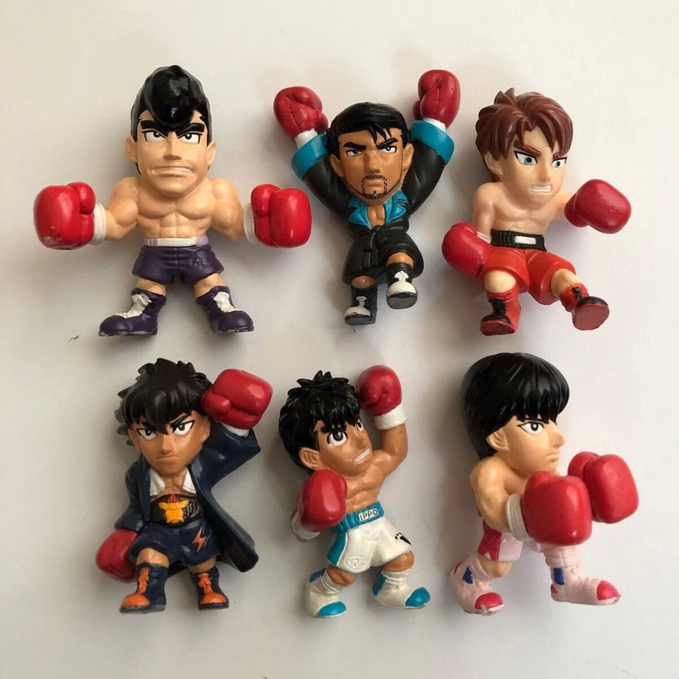 Hajime no Ippo figure key chain Lot 6 set Takamura Date anime Japan ...