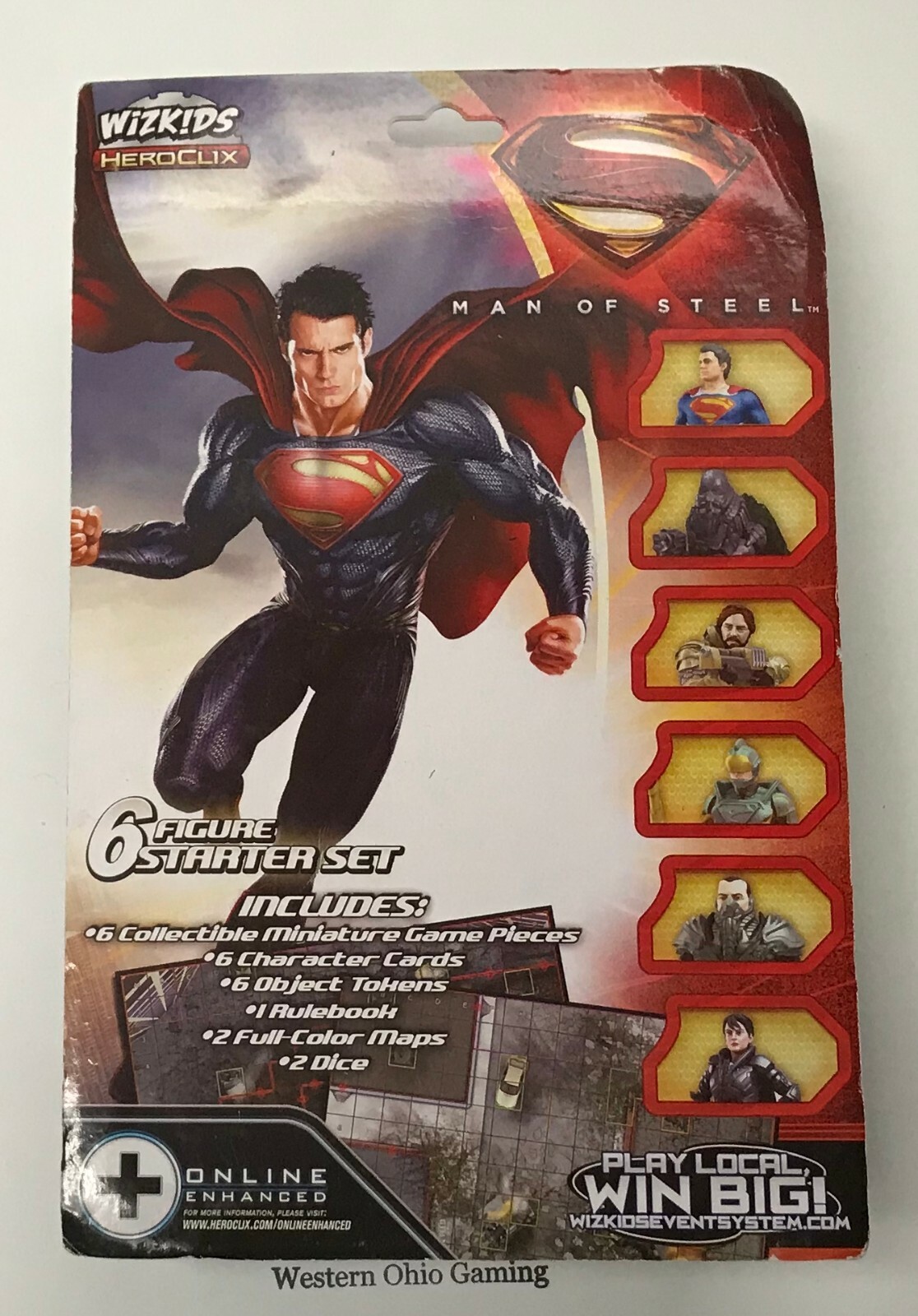 Heroclix Superman Man of Steel Starter Set READ NEW DC Comics | eBay