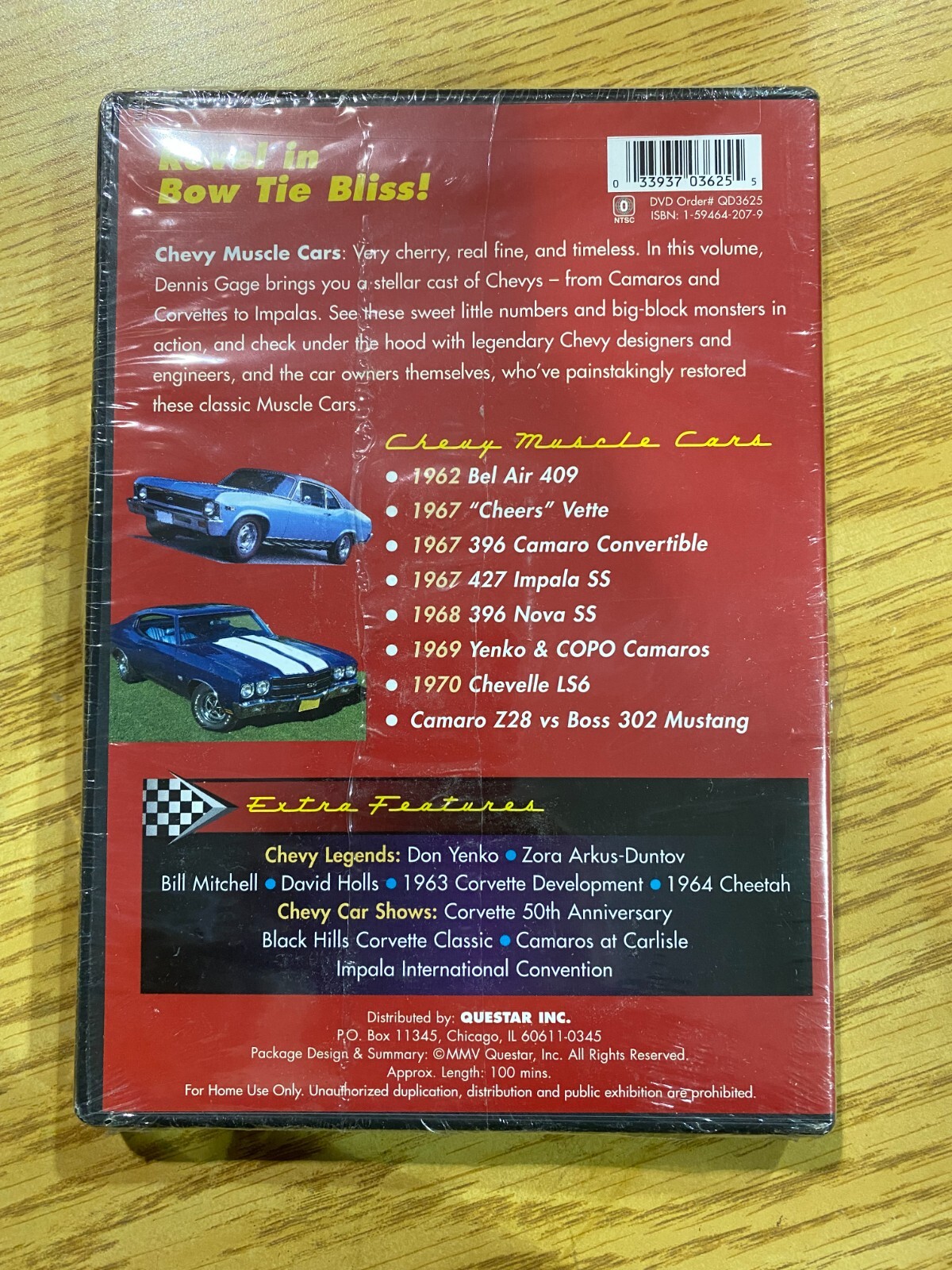 Legendary Muscle Cars - Chevy (DVD, 2005) for sale online | eBay