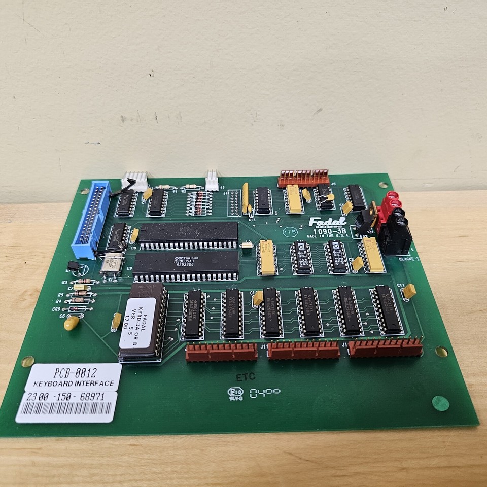 Fadal Keyboard Interface PCB-0012 1090-3B VER 5.5 Eprom | eBay