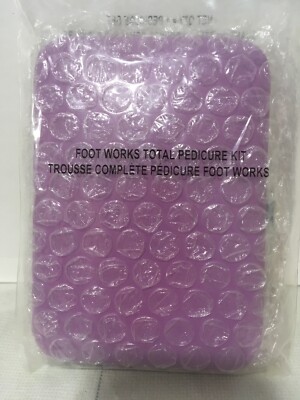 Avon Foot Works Pedicure Kit sealed clipper nail file scissors cuticle ...