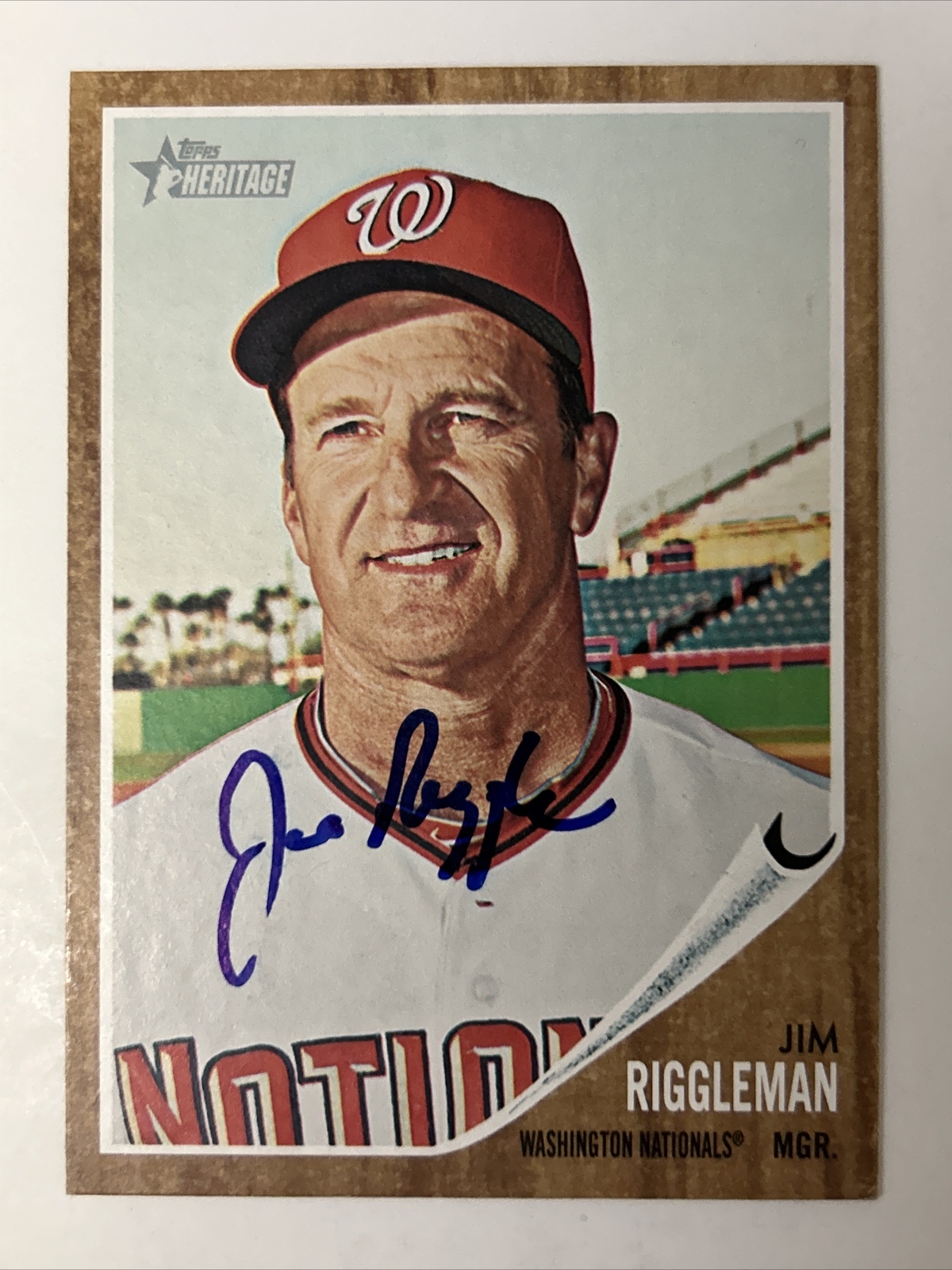 2011 Topps Heritage - #152 Jim Riggleman for sale online | eBay