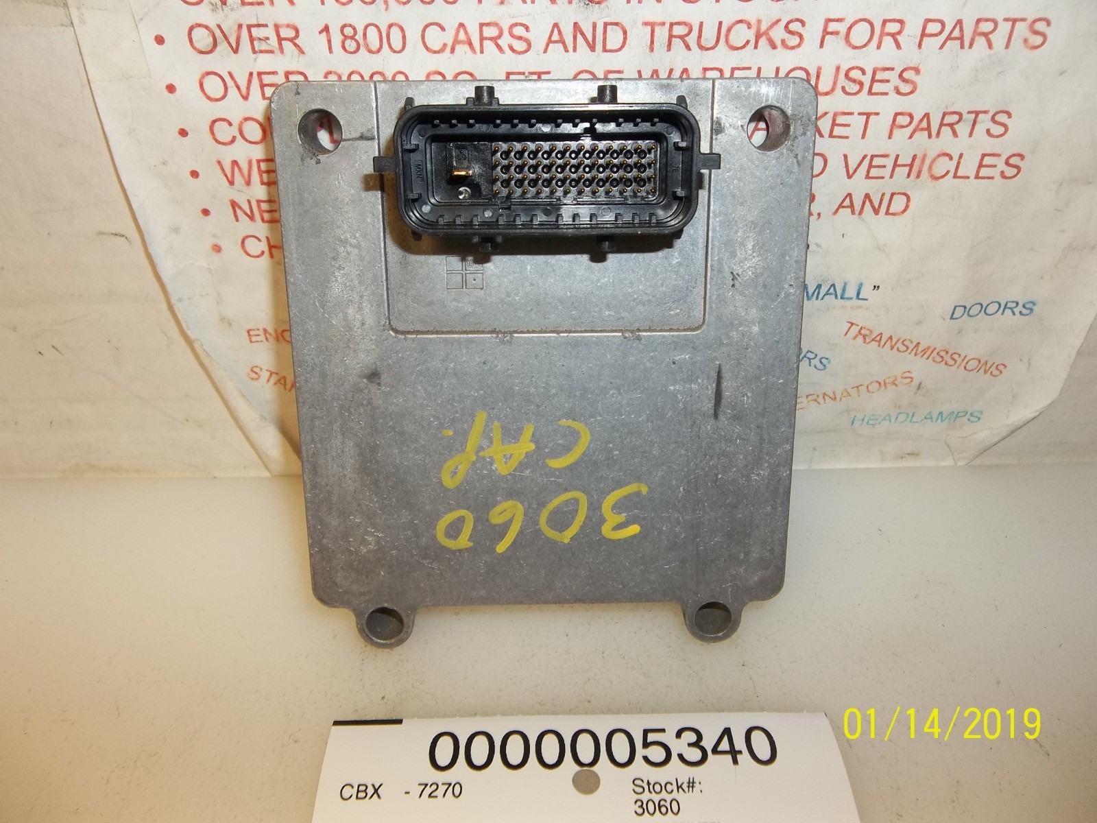 06 07 08 09 10 CHEVROLET COBALT TRANSMISSION CONTROL MODULE 24234503 ...