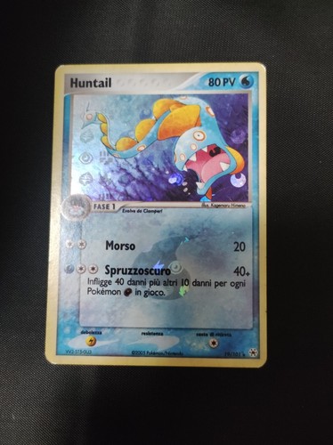 Huntail Set EX Légendes Cachées 19/101 HOLO Cartes Pokémon ITA | eBay