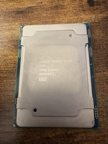 Intel Xeon Silver 4210 CPU 2.2GHz 10-Core LGA3647 13.75MB Server ...