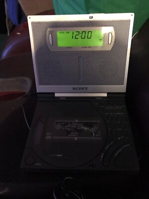 Sony ICF-cd2000 Clock Radio ca 1988 Am/FM Alarm Tested And Works Rare ...