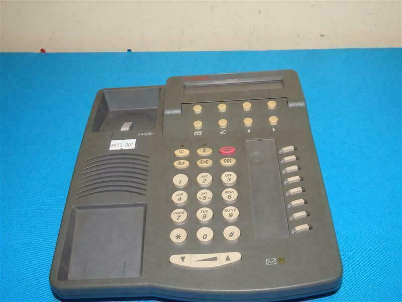 Lucent Avaya 6408D+ Definity IP Office Phone w/o Handset | eBay
