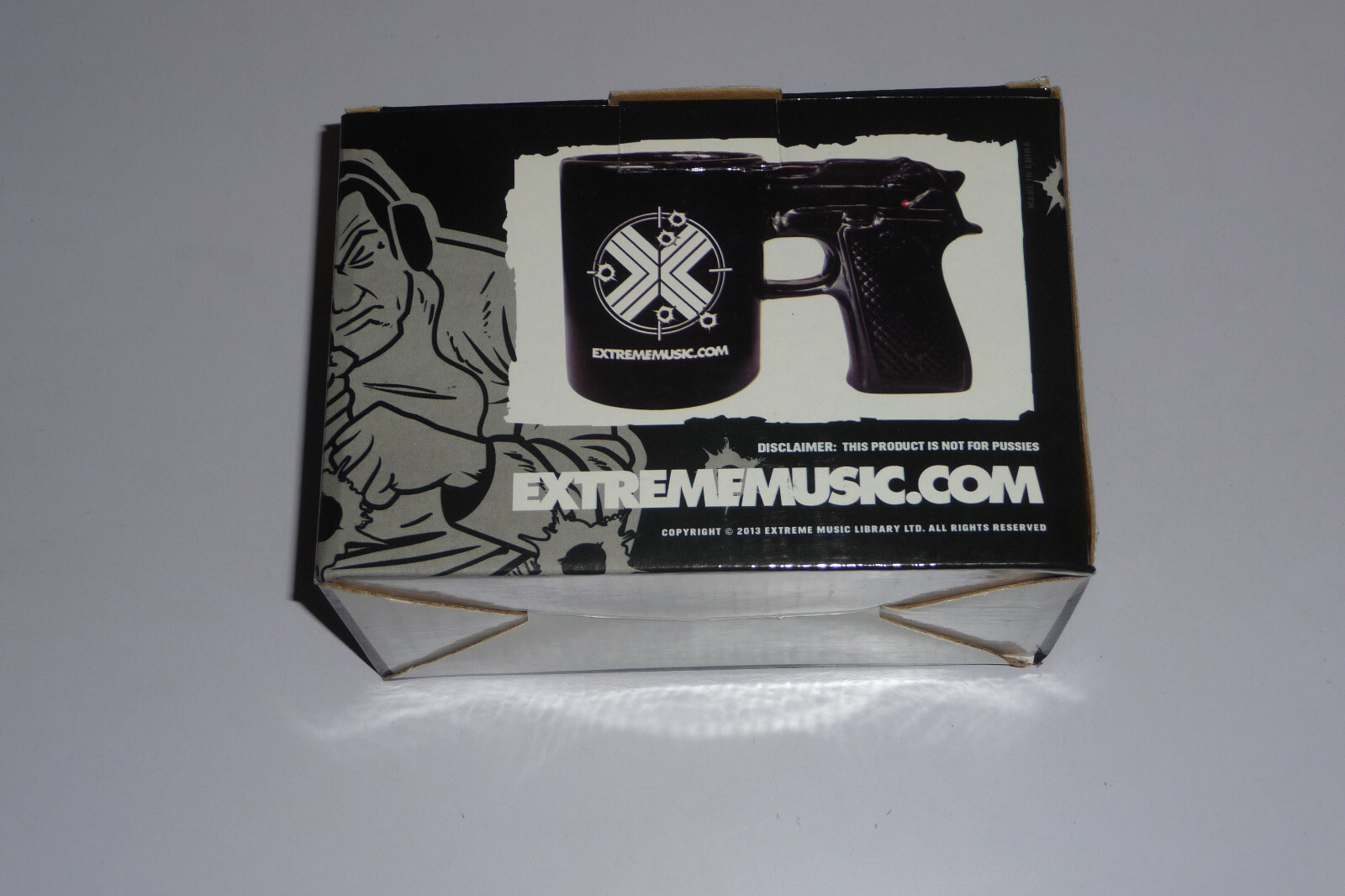 15 oz gun mug ExtremeMusic.com ceramic coffee tea cup MIB | eBay