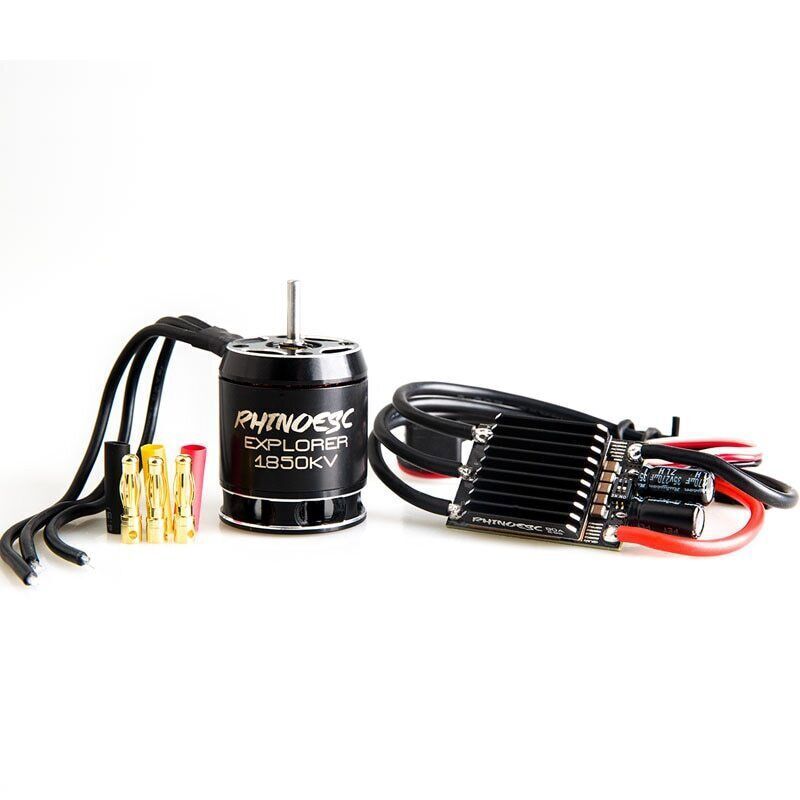 RhinoRC 540 AM32 ESC Combo Set 80A Brushless Motor Combo Crawler Car ...