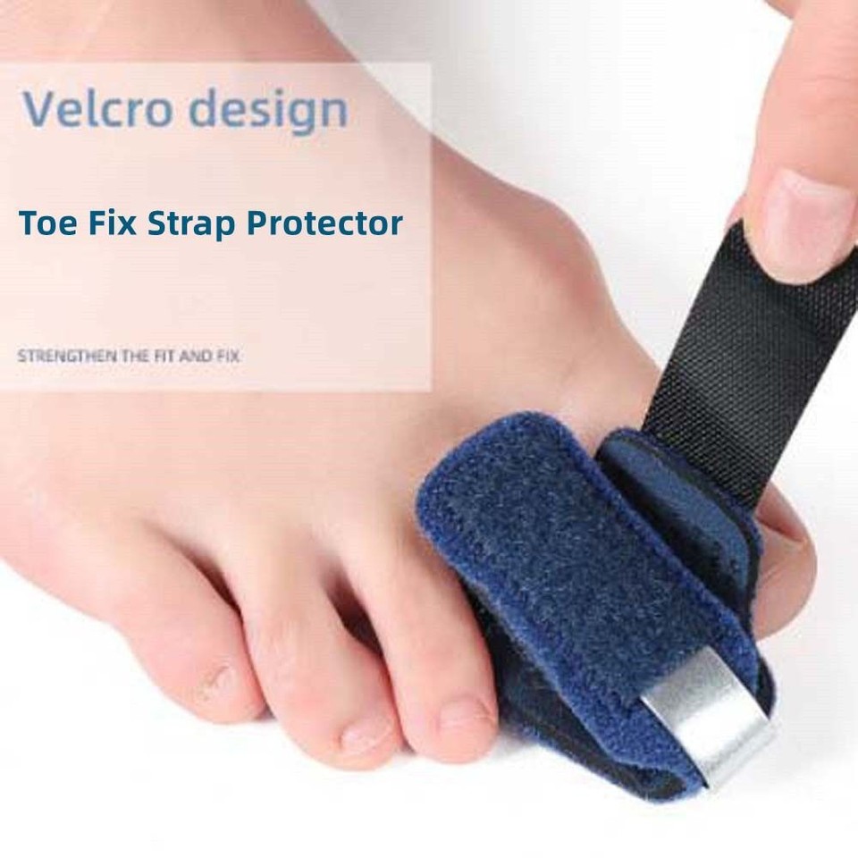Toe Fixing Splint Straighten Brace Adjustable Fracture Toe Splint ...