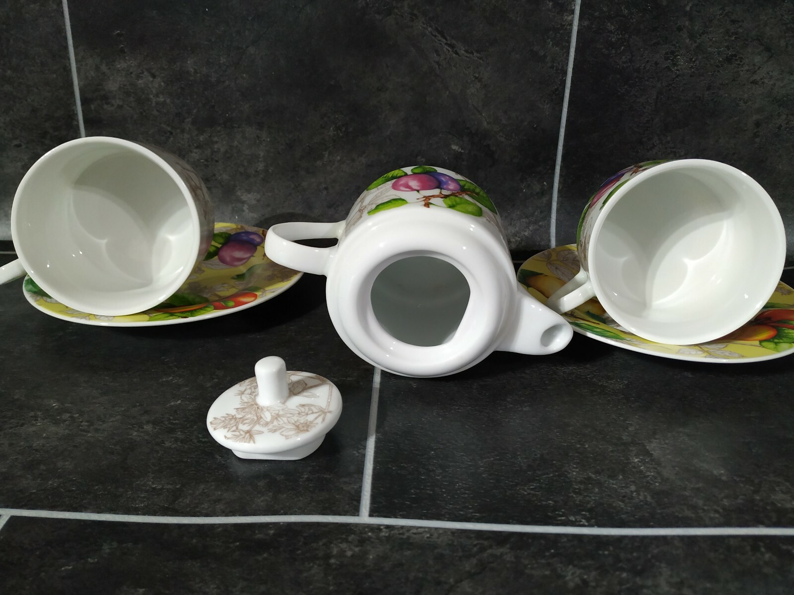 Silea Fine Porcelain Tea/Coffee Set 5pcs | eBay UK
