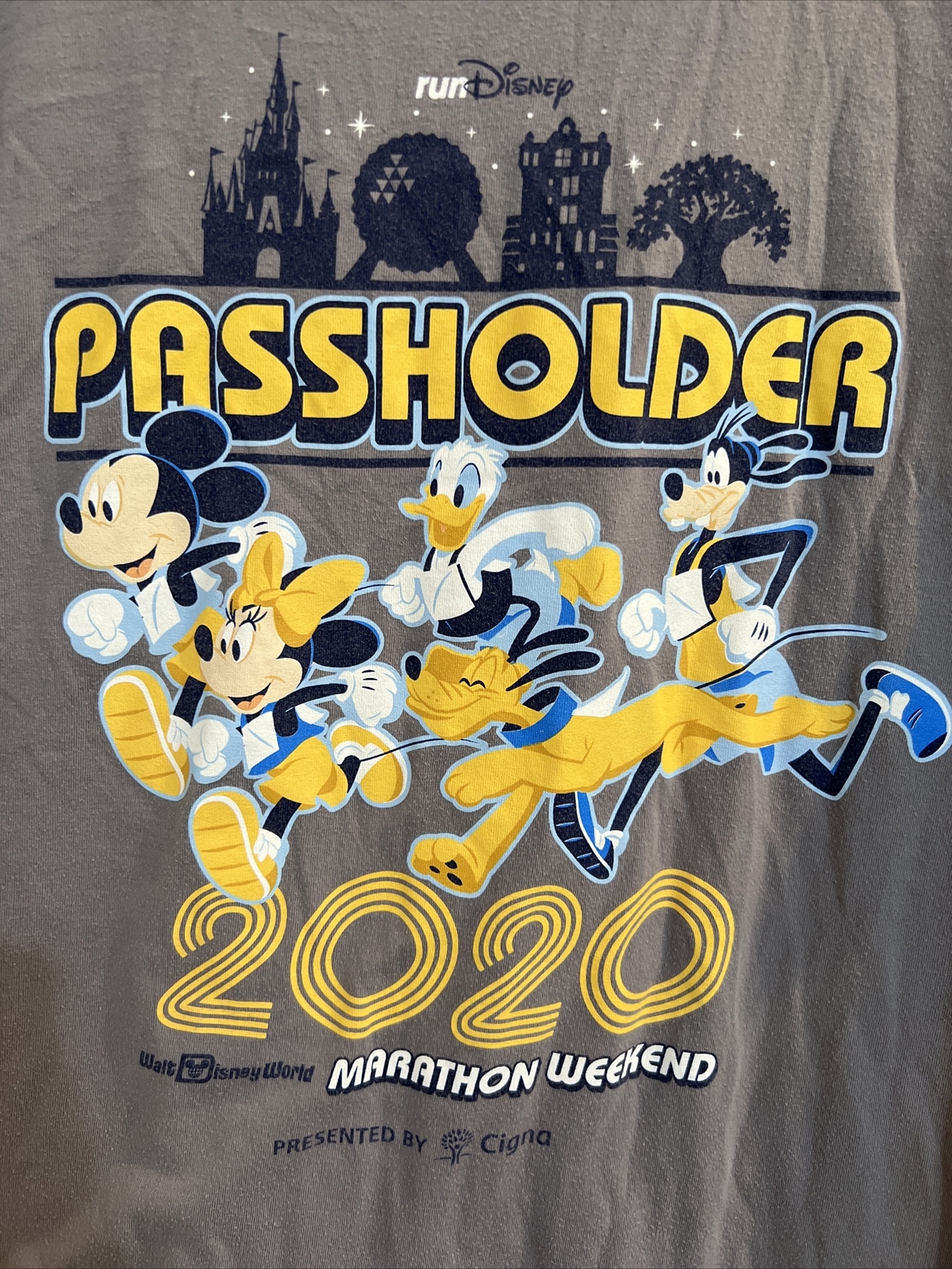RunDisney Passholder 2020 Marathon Weekend M Men’s Sh… - Gem