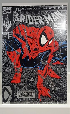 Spider-Man #1 - Todd McFarlane Silver Variant Marvel Comics 1990 | eBay