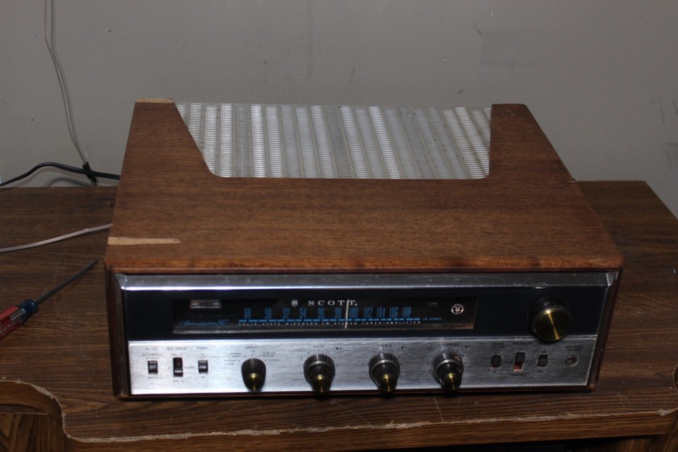 HH Scott Stereomaster 342 AM/FM Stereo Receiver w/ Walnut Case | eBay