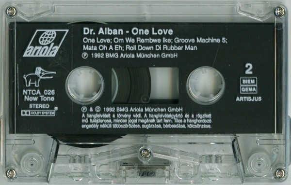 Dr. Alban - One Love (The Album) - CASSETTE | eBay
