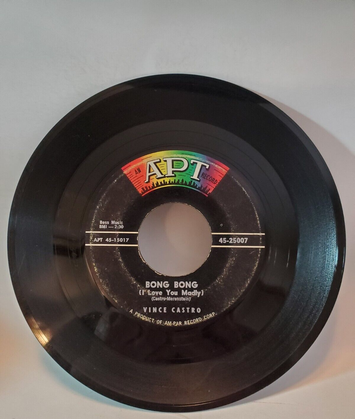 Vince Castro BONG BONG I LOVE YOU MADLY (R&R 45) #25007 PLAYS VG+ | eBay