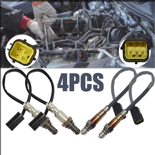 4pcs Oxygen O2 Sensor Up&Downstream For 2011-2014 Infiniti QX56 QX80 V8 ...