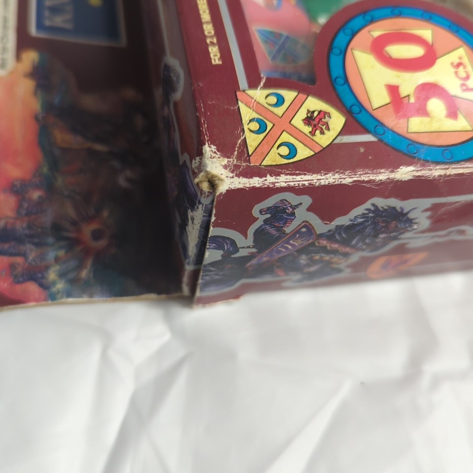 VTG 80s 90s KNIGHTS & WEAPONS 50-Piece Playset KB Toys 9638 W Horses In ...