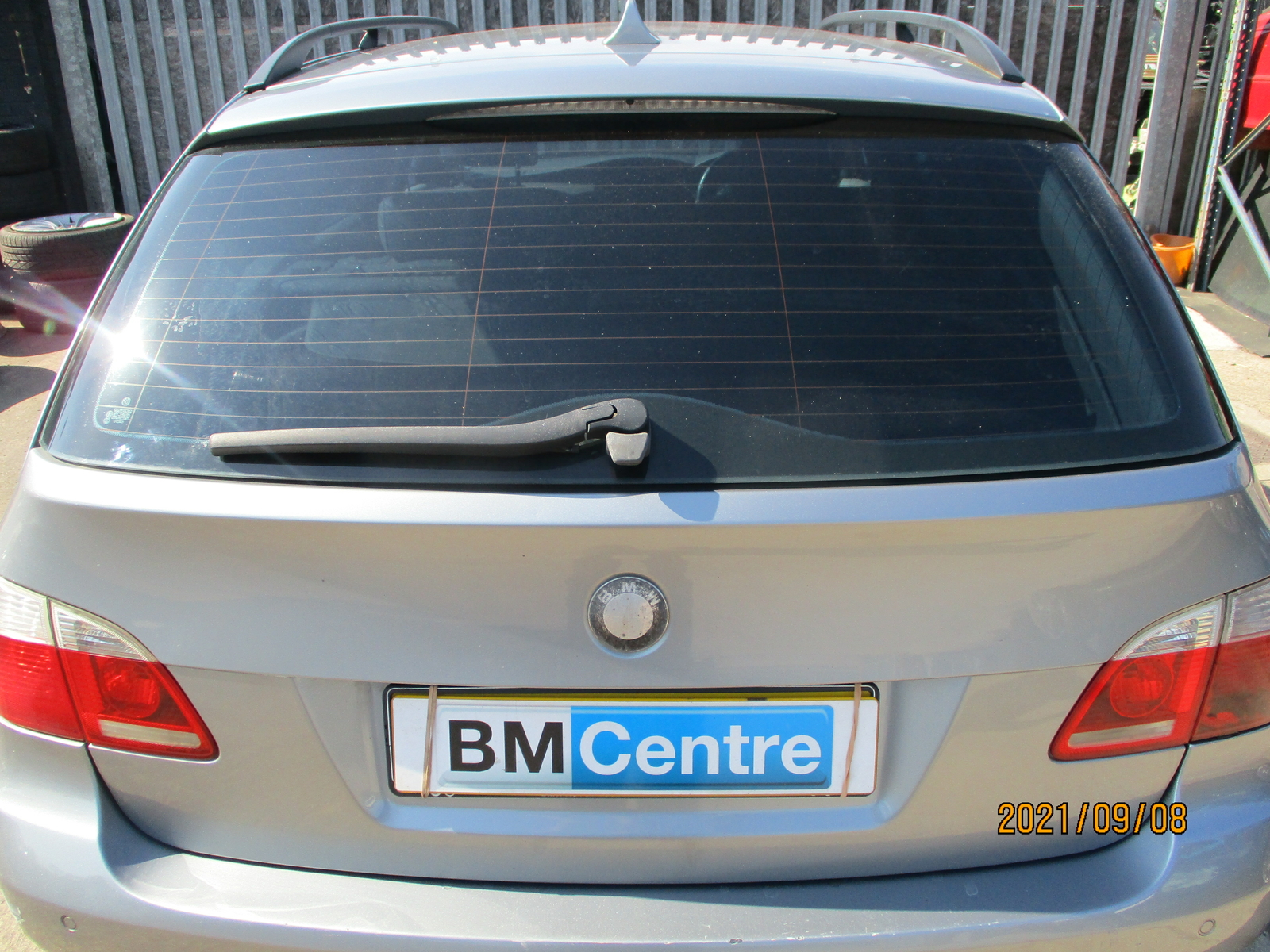 BMW E61 5 SERIES TOURING ESTATE TAILGATE SILVER GREY BARE | eBay