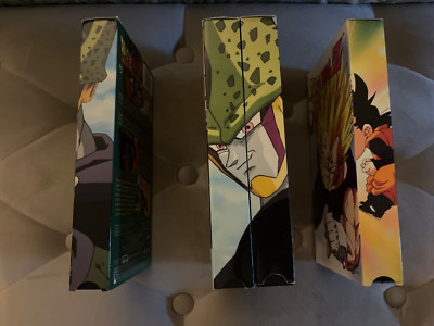Dragon Ball Z - 4 VHS Perfect Cell: Unstoppable, Temptation, Perfection ...