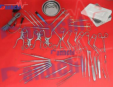 Tympanoplasty Micro Ear Surgery Instruments Surgical Set Of 41 Pcs ...