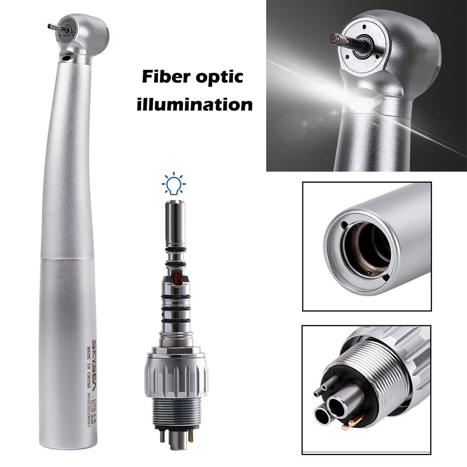 KAV Style Dental Fiber Optic Handpiece / 6Holes LED Coupler / Replace ...