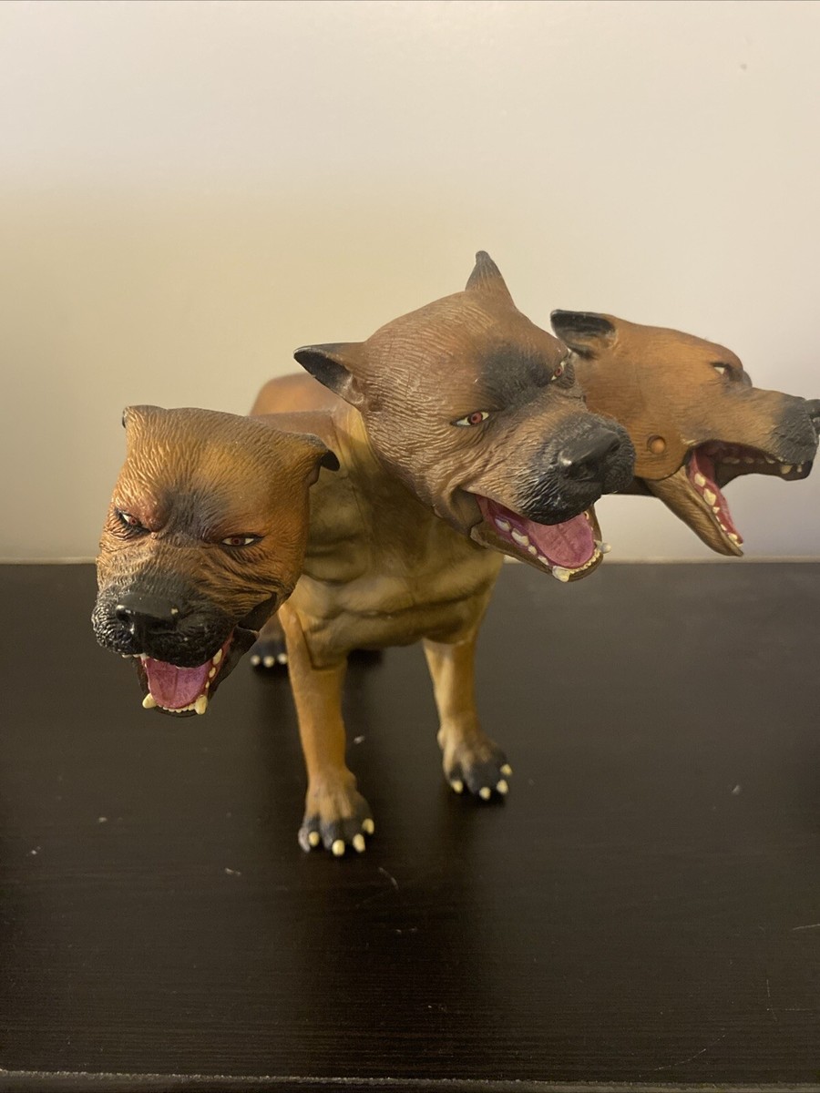 Harry Potter Fluffy Cerberus 3 Headed Dog Action Figure Three Headed