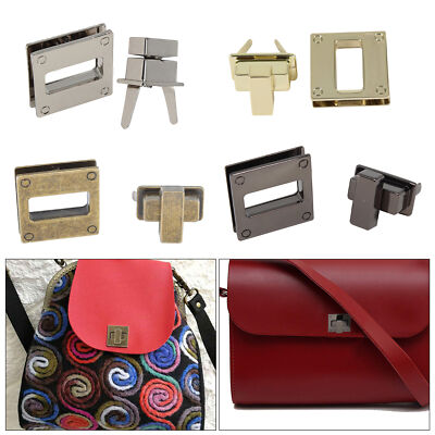 Clasp Turn Locks Twist Clasp Turn Lock for DIY Handbag Craft Bag Purse ...