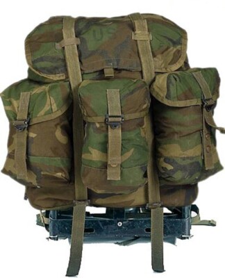 U.S. Armed Forces Medium Alice Pack w/Frame - Woodland | eBay