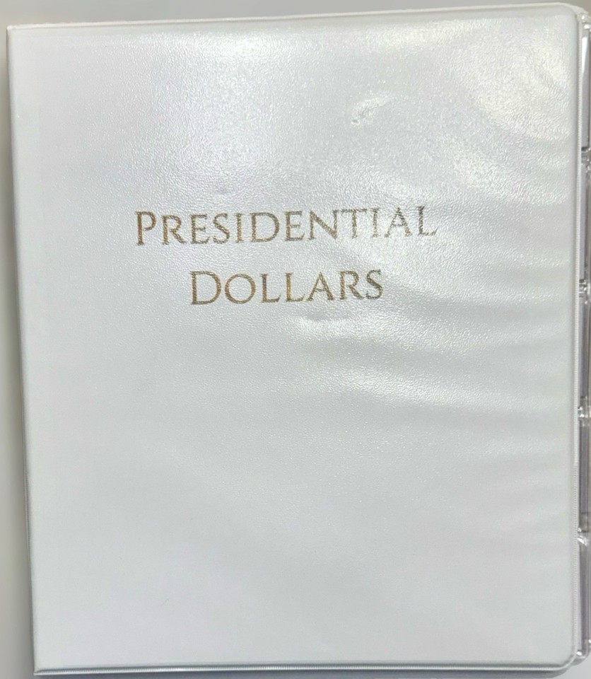 Presidential Dollar Coin 20 Set Uncirculated In New Binder No ...