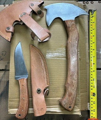 Terminal List Style AXE and Matching Knife with Sheath Tomahawk RnD ...