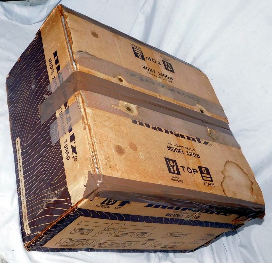 Marantz 120B vintage stereo tuner wtih scope and original box | eBay ...