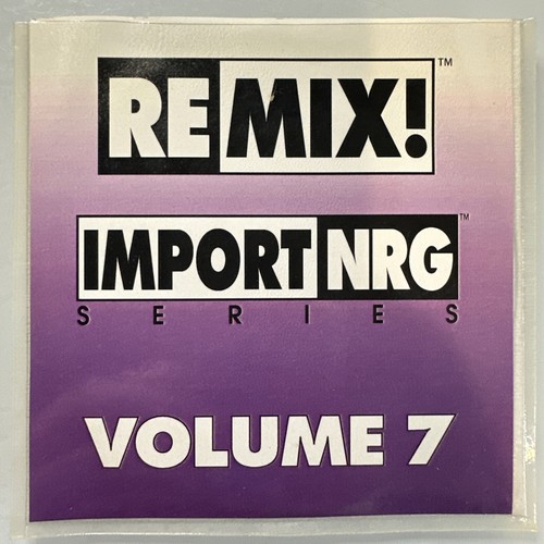 Remix Import NRG Série Volume 7 CD | eBay
