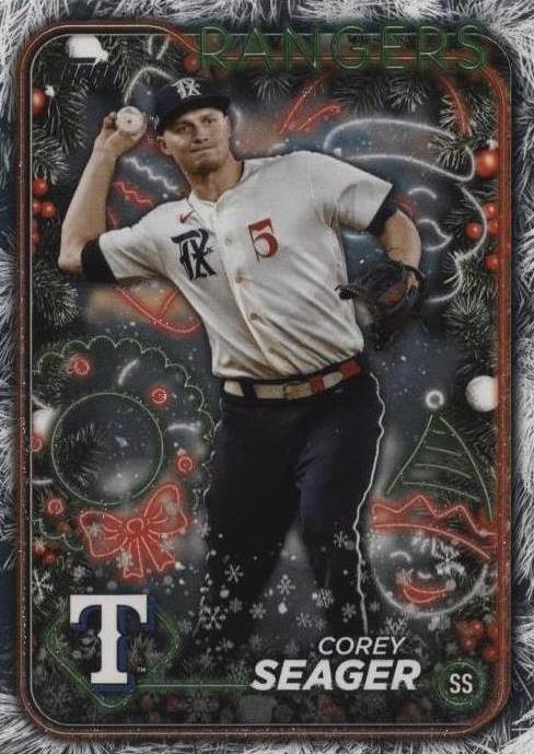 2024 Topps Holiday - Corey Seager #H45 Holiday Tree for sale online | eBay