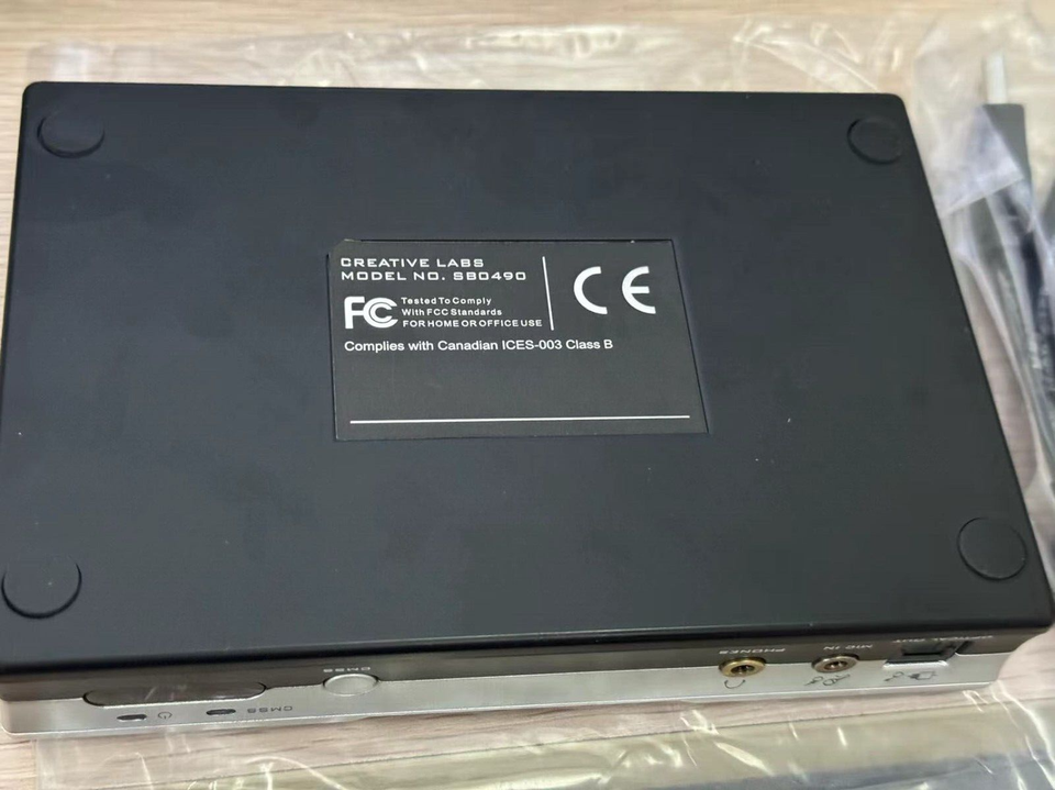 Creative Labs Live! 24-bit External Sound Blaster Model SB0490 Openbox ...