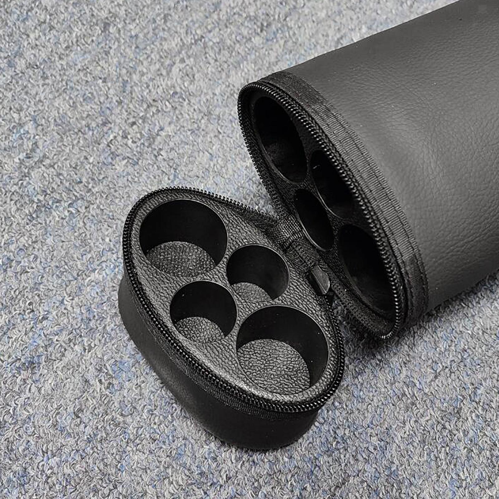 2x2 Pool Cue Case Carrier Hard Case Billiard Rod Storage Bag Pool Cue ...