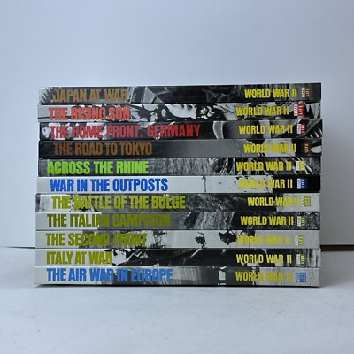 Time Life World War II Books 1977-1982 Choose Your Book | eBay